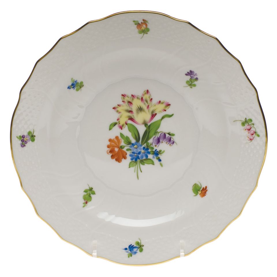 Herend Printemps Salad Plate, Motif 3 - Elizabeth Bruns, Inc.