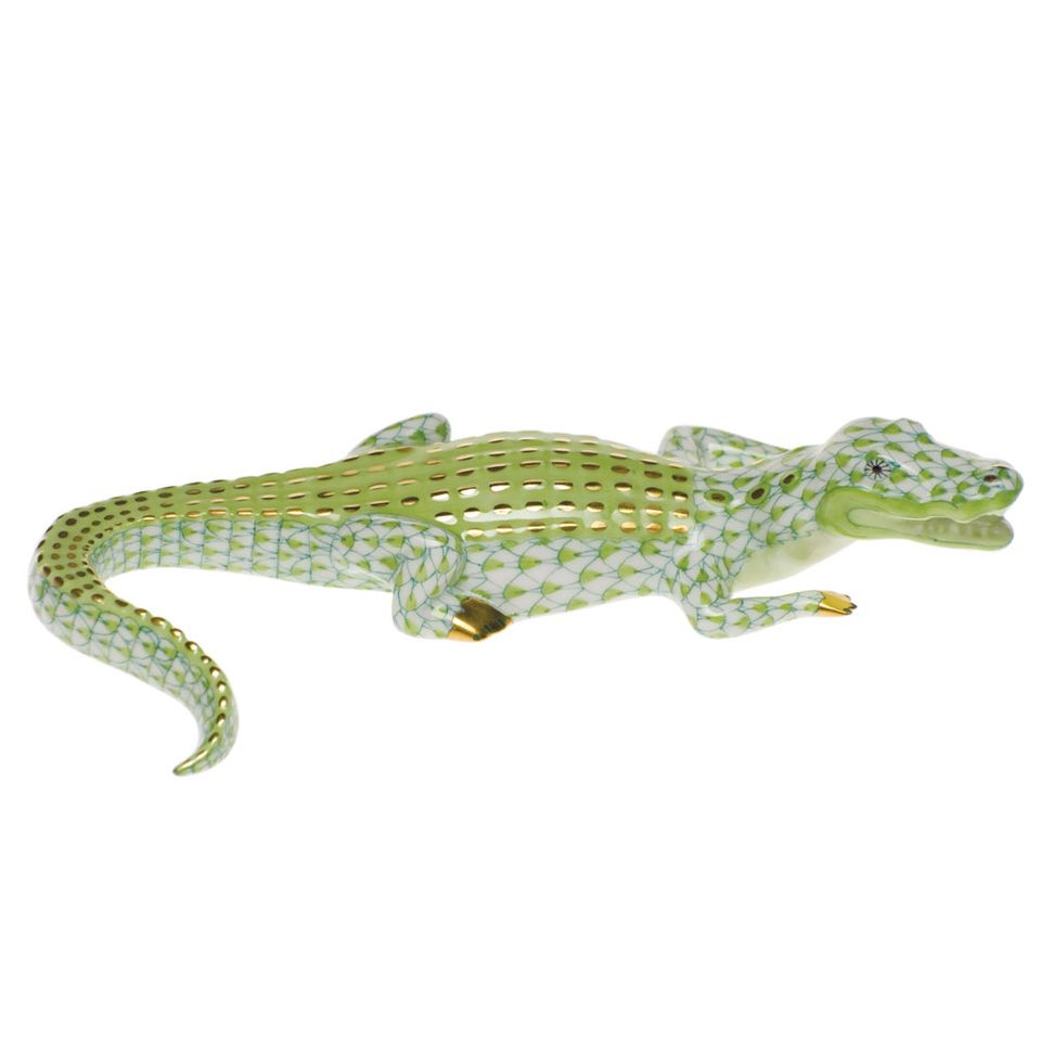 Herend Small Alligator - Elizabeth Bruns, Inc.